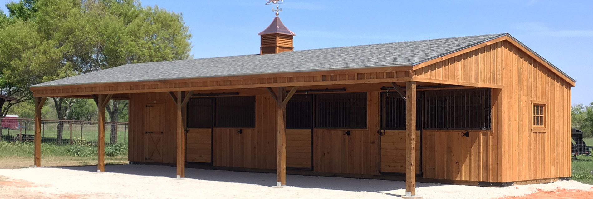 Portable Prefab Horse Barns, Stables & Sheds for Sale | Deer Creek ...