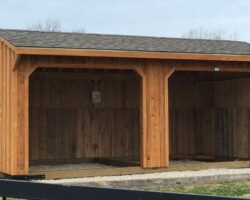 Portable Run In Sheds for Horses & Livestock | Deer Creek Structures